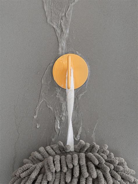 Badu Bg Кука от ковано желязо Монтирана на стена Безпробивна безшевна залепваща закачалка Битова