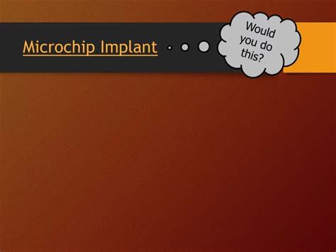 Ppt Microchip Implant Powerpoint Presentation Free Download Id