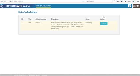 Using The Web Ui — Openquake Engine Devel 3240 Documentation