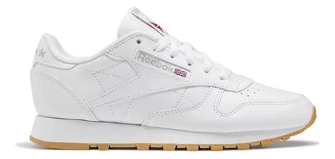 Tenis Casual Reebok Classic Leather 49803 Blanco Original Envío Gratis