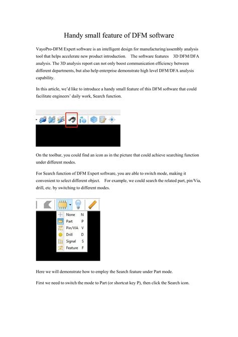 Ppt Handy Small Feature Of Dfm Software Search Function Powerpoint