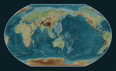 Philippine Sea Tectonic Plate Wiki Kavrayskiy Vii Stock Illustration Illustration Of