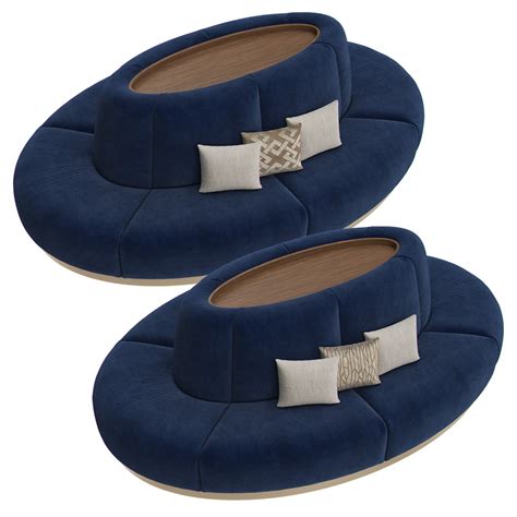 Vienna Modular Banquet Seating 3d Model 8 Max Fbx Obj Free3d