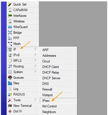 How To Configure Mikrotik IPsec Site To Site VPN Step By Step GetLabsDone
