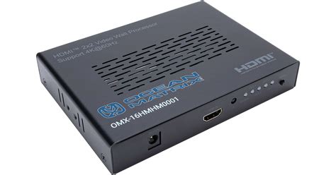 Used Ocean Matrix Uhd 4k Hdmi 2x2 Video Wall Omx 16hmhm0001 Bandh Used Ocean Matrix Uhd 4k Hdmi 2x2 Video Wall Omx 16hmhm0001 Bandh