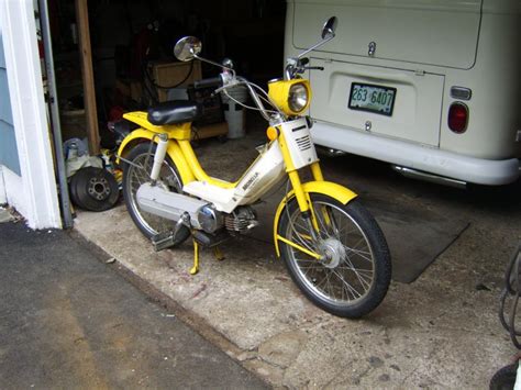 1978 Honda Hobbit Yellow Moped Photos — Moped Army