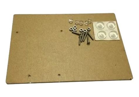 Base Acrílica Para Fixar Placa Arduino Uno E Protodoard ARDUCORE Robótica Educacional arduino