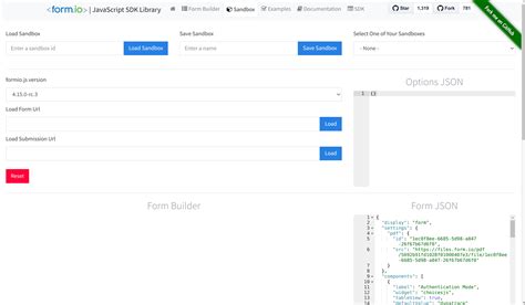 BUG Issue Formio Formio Js GitHub