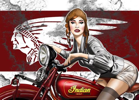 Indian Pin Up By Iskalder On Deviantart