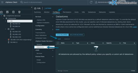 Vmware Vsphere 80 U2 And New Ui For Vsphere Cluster Services Vcls Esx Virtualization