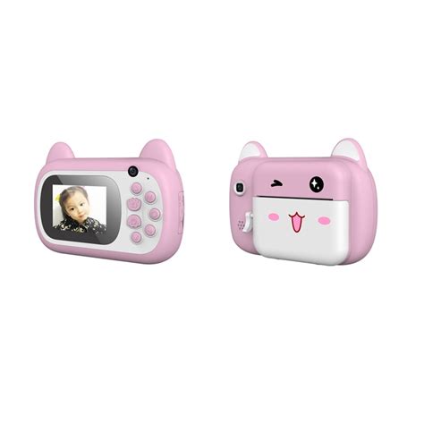 어린이용 즉석 인쇄 캠코더 디지털 필름 카메라 귀여운 사진 프린터 Funcam 미니 비디오 레코더 생일 선물 Aliexpress