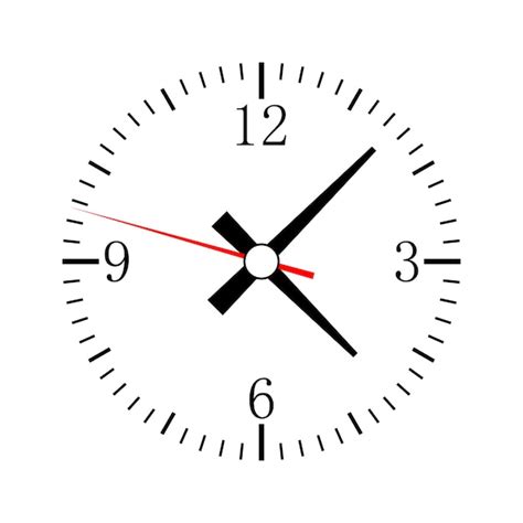 Premium Vector Clock Icon Vector Illustration