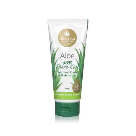 98 Aloe Vera Gel Tube Aloe Vera Of Australia