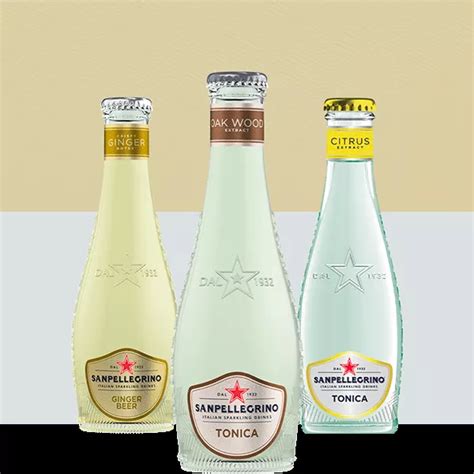 Sanpellegrino Mixers: ginger beer and tonic waters | Sanpellegrino