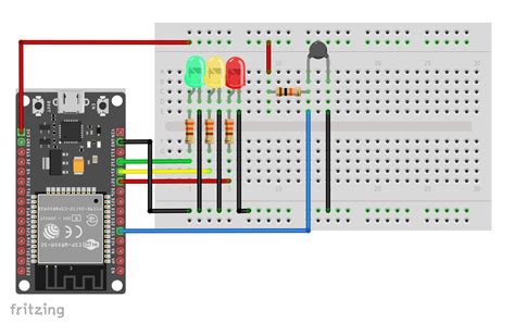บทที่ 5 1 Esp32 อ่านค่าเซนเซอร์อุณหภูมิ เทอร์มิสเตอร์ Ntc แสดงผล Led 3 ดวง By Narin Damnuy