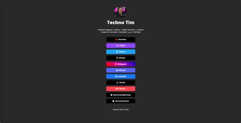 a lightweight open source and self hosted alternative to linktree in