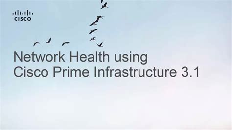 Prime Infrastructure 3 1 NetworkHealth Cisco Community