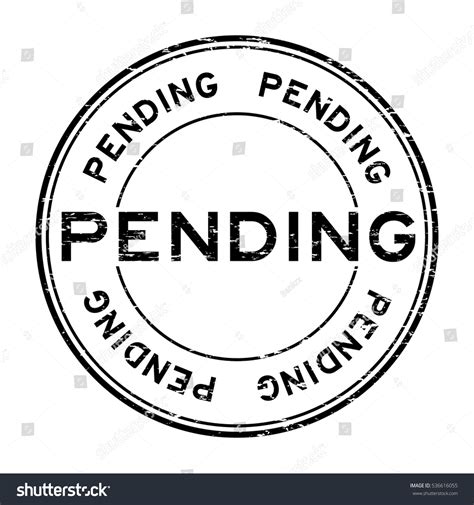 Pending Approval Stamp