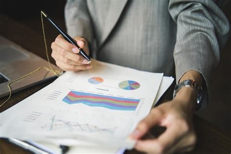 Premium Photo Closeup A Business Hand Signing Documents For Approval