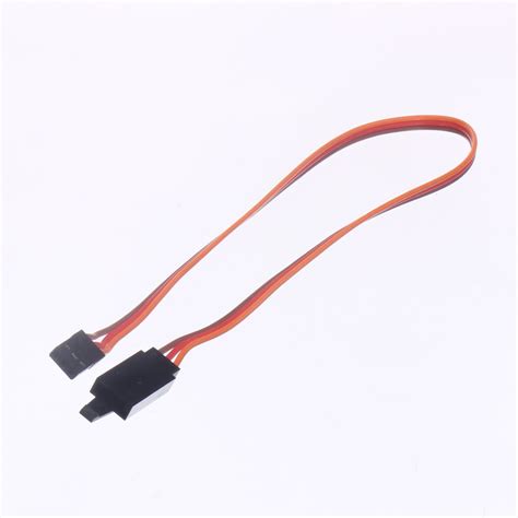 Jr Compatible Locking Servo Extension Leads 360mm 22awg