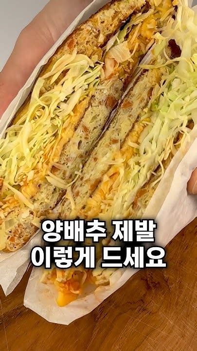 양배추 무조건 이렇게 드세요 Youtube