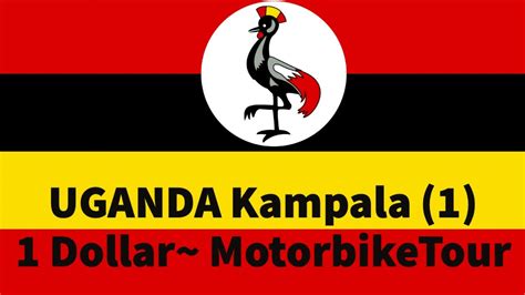 Uganda Kampala Street Tour Boda Boda Ride 1 우간다 캄팔라 오토바이투어 3500sgx 우간다실링 Youtube