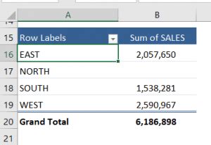 How To Fill Blank Cells In Pivot Table MyExcelOnline