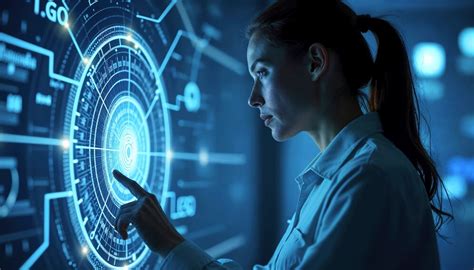 Futuristic Technology Concept Ai Generated Image