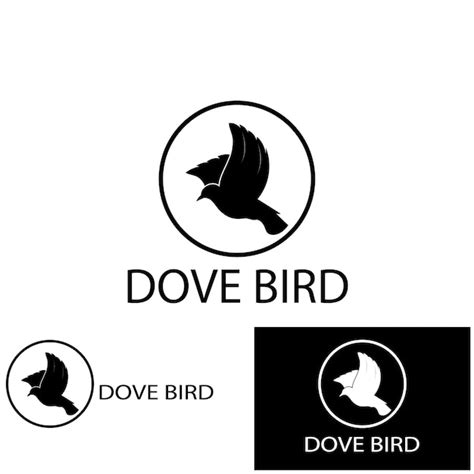 Premium Vector Bird Wing Dove Icon Template Vector Illustration