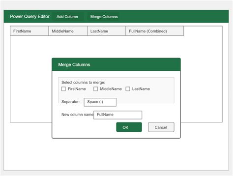 How To Combine Two Columns In Power Query