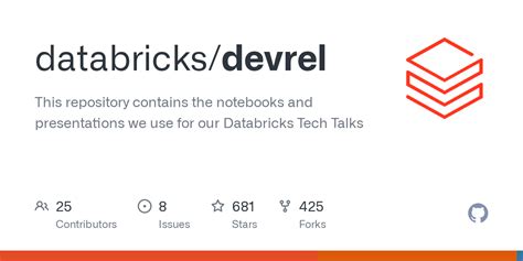 github databricks devrel this repository contains the notebooks and