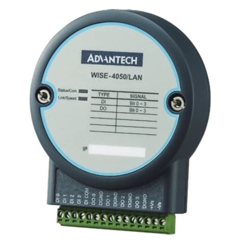 4DI 4DO Modbus Ethernet I O Modülü WISE 4050LAN