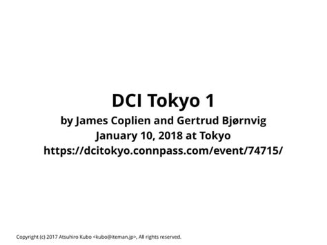 Lean Architecture Dci Evening Report Ppt