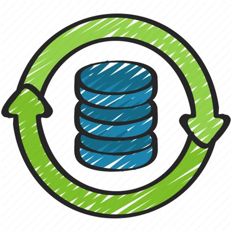 Analytics Data Information Synchronisation Icon Download On Iconfinder