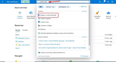 How To Use An Azure Custom Template To Deploy A Virtual Machine Dev