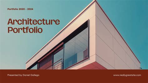 10 Modèles Gratuits De Portfolio Darchitecture à Télécharger