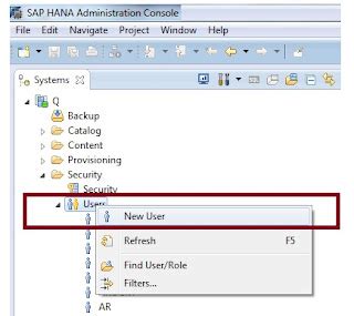 SAP BASIS Crew Creating SAP HANA User