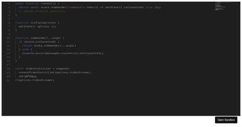 monaco editor vim codesandbox