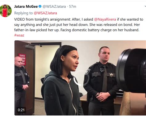 Actress Naya Rivera Arrested For Hitting Her Husband Photos