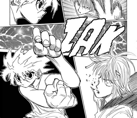 Killua Godspeed Manga Panel