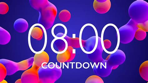 8 Minute Timer With Relaxing Music And Alarm 🎵⏰ Youtube