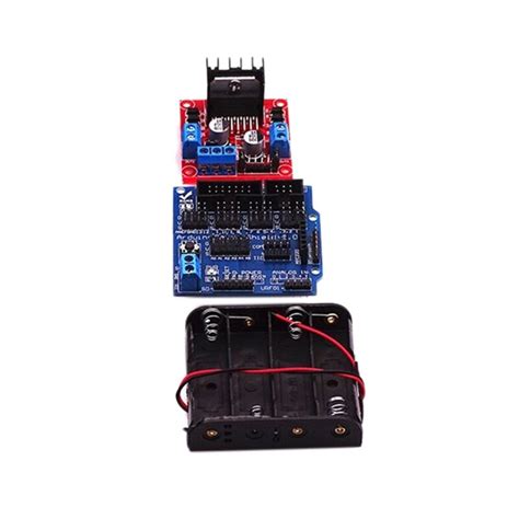 Smart Robot Car Chassis Kit Speed Encoder Battery Box 4wd Ultrasonic