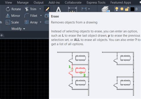 Erase Command In Autocad How To Use This Command In Autocad