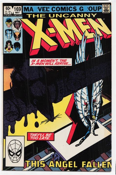The Uncanny X Men 169 1983 X Men Key Issue Comic Books Bronze