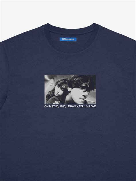 Love In 95 T Shirt Navy Scrt