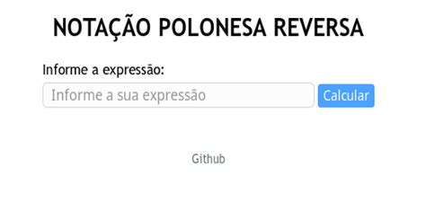 Github Ehcruzreverse Polish Notation Reverse Polish Notation Calculator Write In Javascript