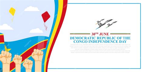Premium Vector Vector Illustration Of Congo Independence Day 30 June