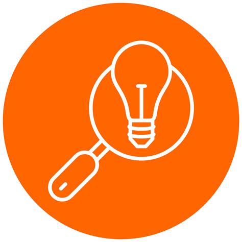 insight icon style 22040395 vector art at vecteezy