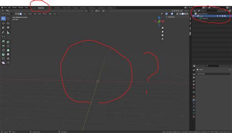 I Can T See My Object In Modeling Workspace Blender Stack Exchange