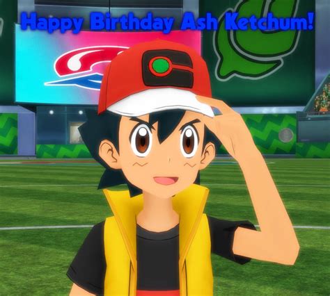 Happy Birthday Ash Ketchum By Beewinter55 On Deviantart